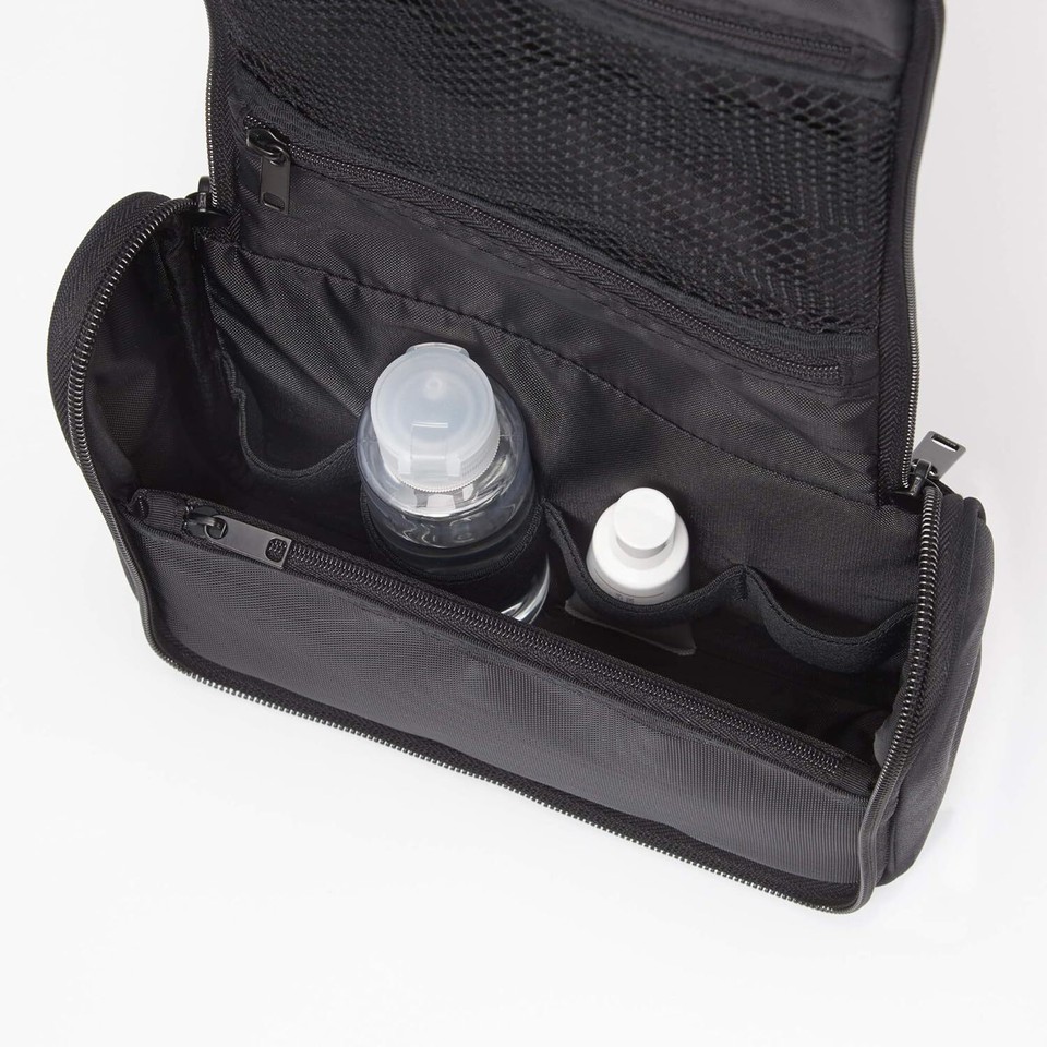 MUJI Polyester Hanging Travel Case, 16 cm Width x 19 Depth x 6 Black | eBay