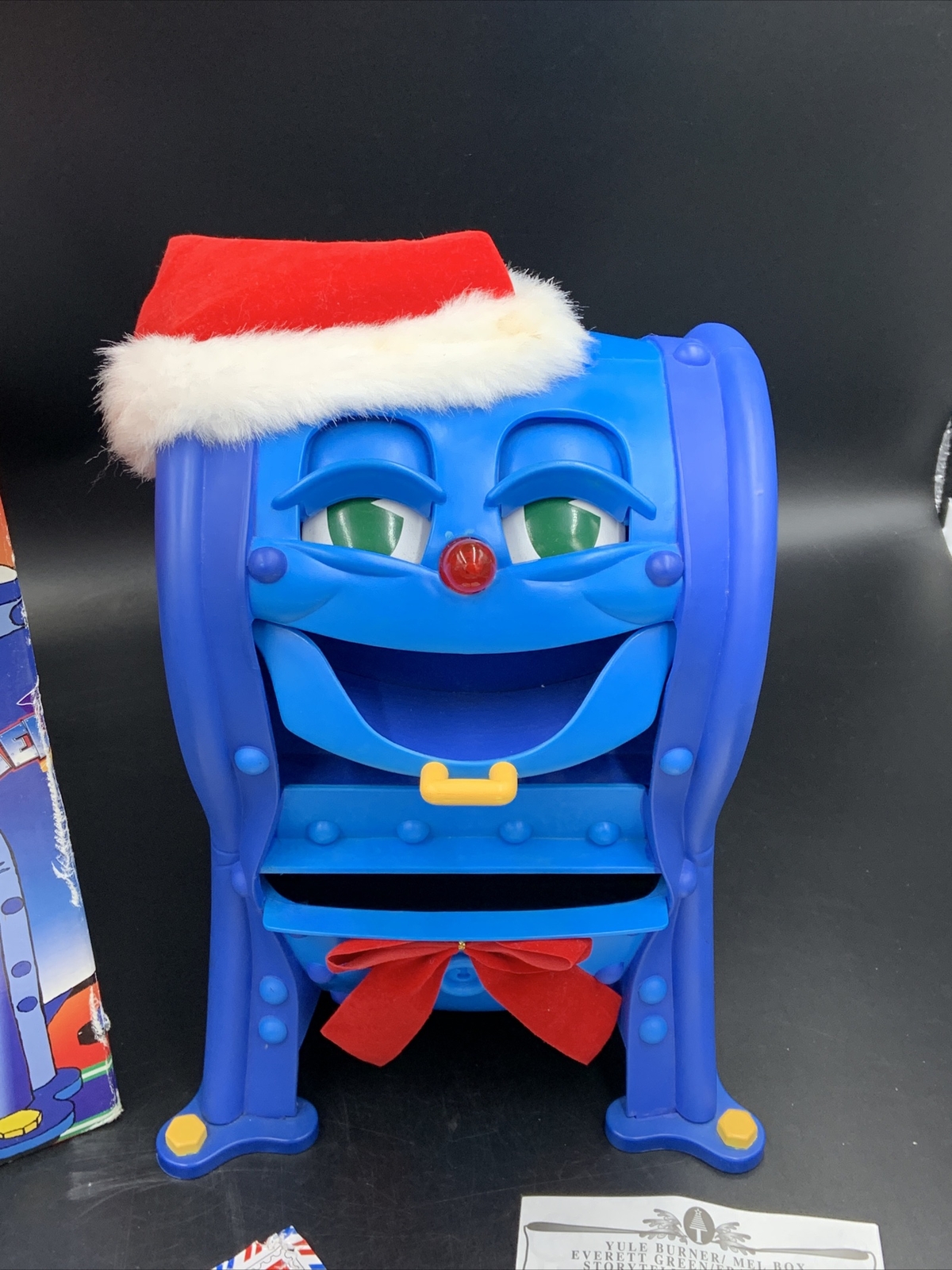 Melbox Singing Talking Mailbox Santa Christmas Telco 1999 Original Box ...