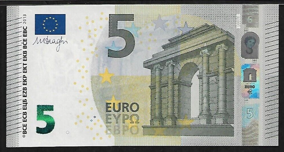 European Union / France 5 Euro 2013 PMG 67 EPQ UNC Pick #22u Series ...