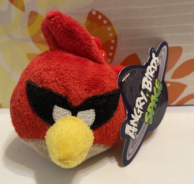 Angry Birds Space Red Bird Plush Backpack Clip New-Rare!! | eBay