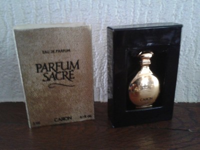 MINIATURE DE PARFUM CARON PARFUM SACRE EDP 3 ML | eBay