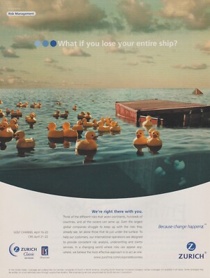 2007 Zurich Insurance - Rubber Ducks Shipping Container Ship Wreck ...