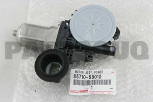 8571058010 Genuine Toyota MOTOR ASSY, POWER WINDOW REGULATOR, RH/LH ...