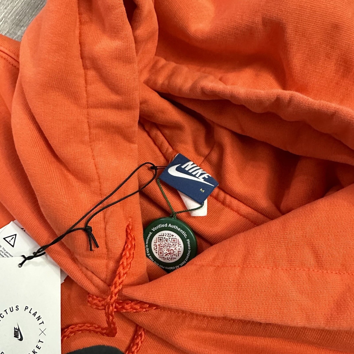 Nike x CPFM Shoebox Heavyweight Hoodie Orange CZ1147-891 Nike x CPFM Shoebox Heavyweight Hoodie Orange CZ1147-891