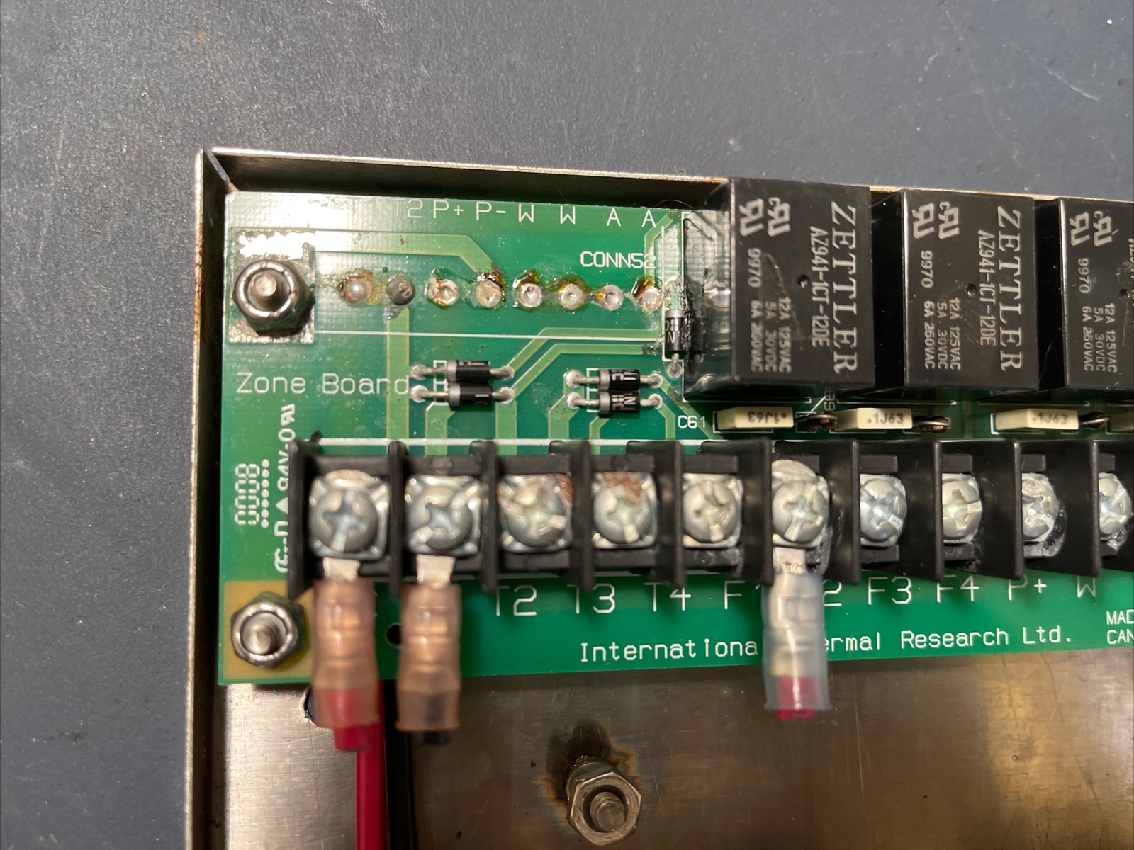 ONE NEW INTERNATIONAL THERMAL RESEARCH RV 8 ZONE CONTROL BOARD. | eBay