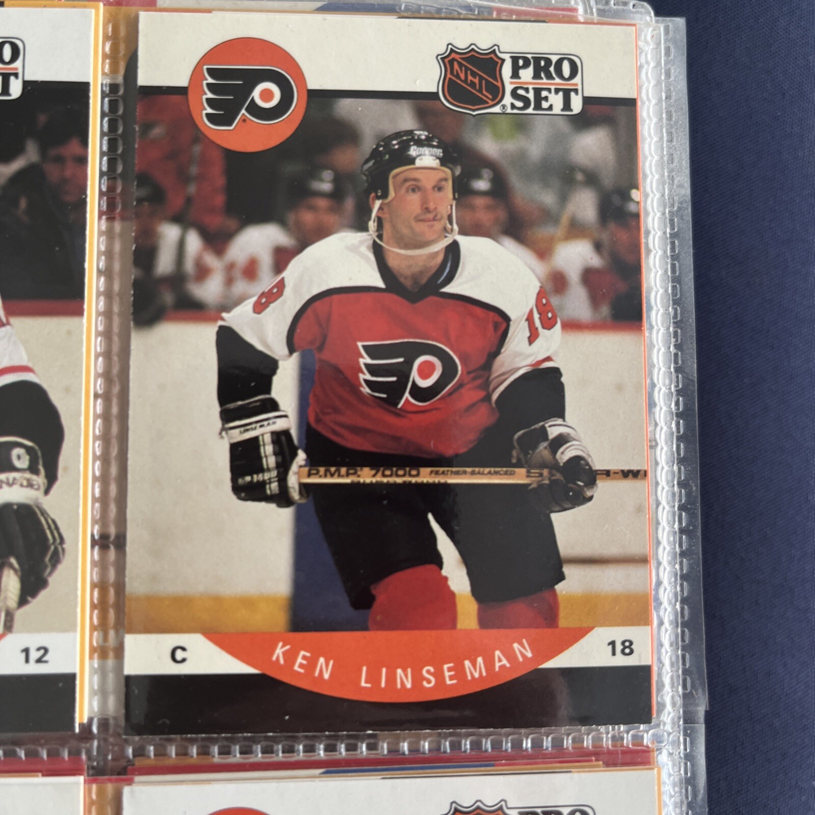1990-91 Pro Set Hockey Ken Linseman Philadelphia Flyers #219 | eBay