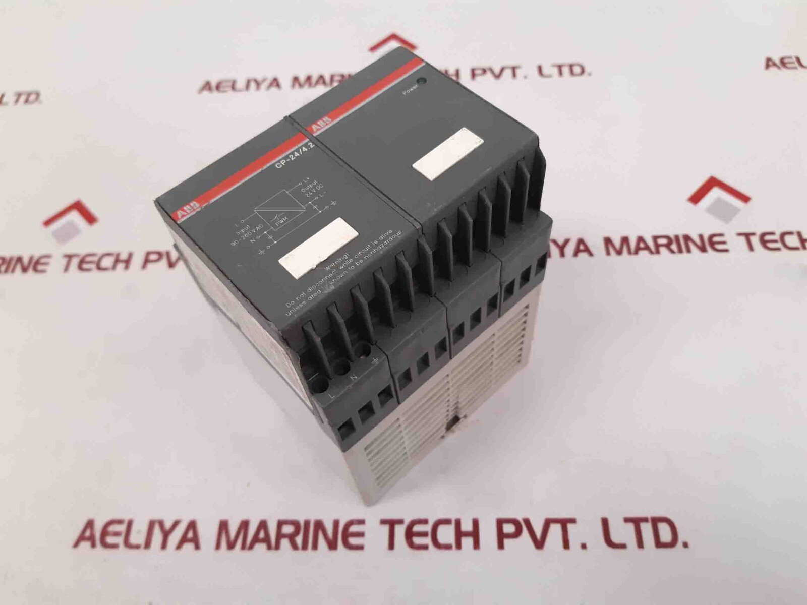 ABB CP-24/4.2 SWITCHING POWER SUPPLY 1SVR423416R1000 90-260-VAC 24-V ...