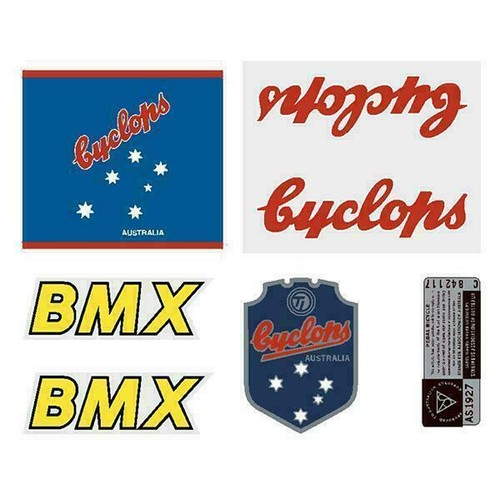 Cyclops - BMX - decal set - old school bmx | eBay