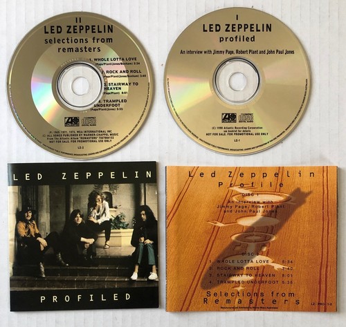 LED ZEPPELIN Profiled / Selections From Remasters 1990 AUSTRALIA Promo ...