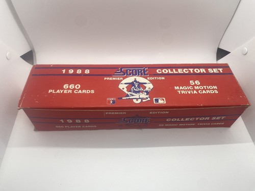 1988 Score Baseball Complete Collector Set - 660 Cards + 56 Magic ...