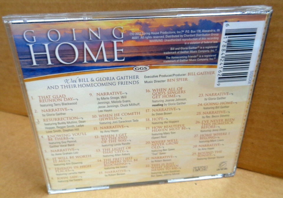 Gaither Gospel Series ~ GOING HOME Bill & Gaither & Homecoming Friends ~ 2003 CD 617884241629| eBay