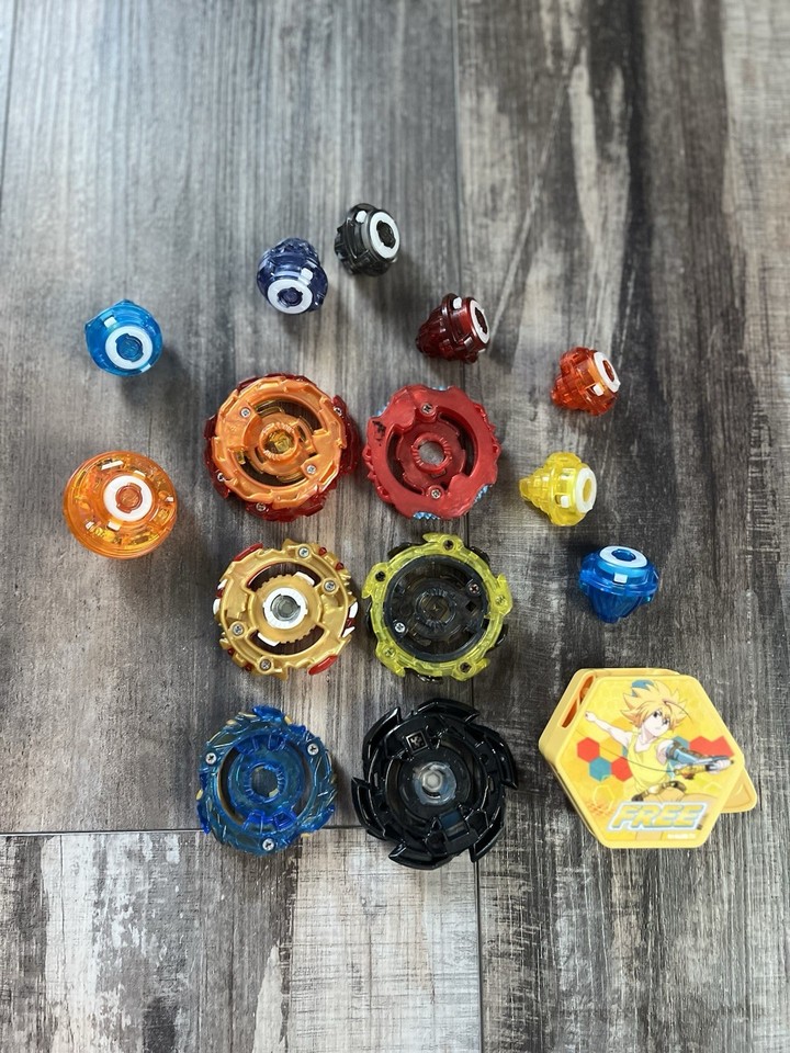 Tomy Beyblade Burst Toy Lot Of 6 - USED - Every Piece Is In The Photos ...