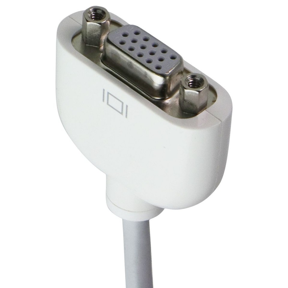 Apple OEM Video Adapter (Mini-DVI) to VGA - White (M9320G/A) | eBay