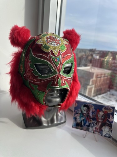 Iyo Sky Ring Worn Mask Io Shirai Stardom WWE | eBay