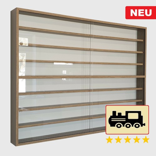 !! Sammlervitrine für Modelleisenbahn Spur H0 , Regal , Vitrine 8 ...