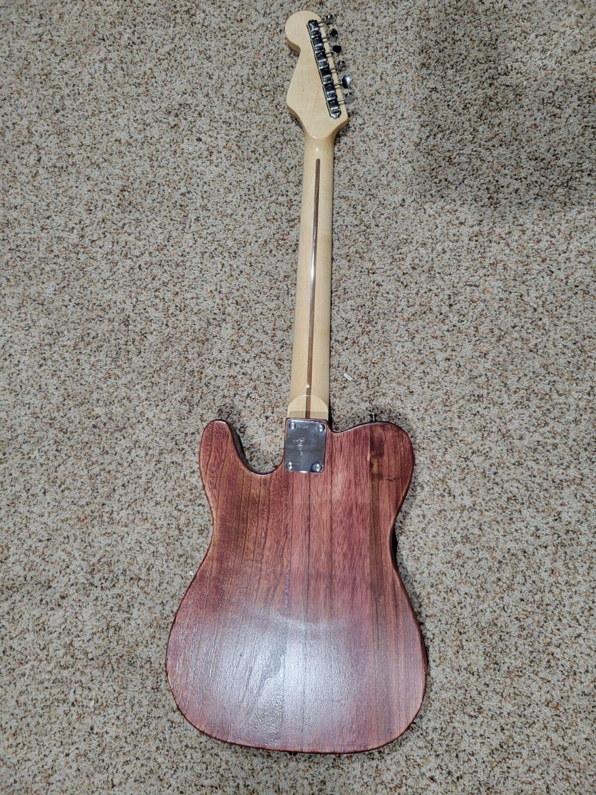 Telecaster Dark Walnut with CTS pots with push/pull, lollar pickups | eBay