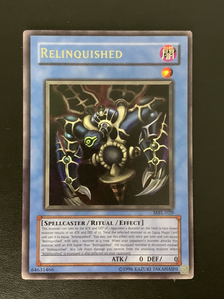 Yu-Gi-Oh! TCG Relinquished Magic Ruler MRL-029 Unlimited Ultra Rare NM ...