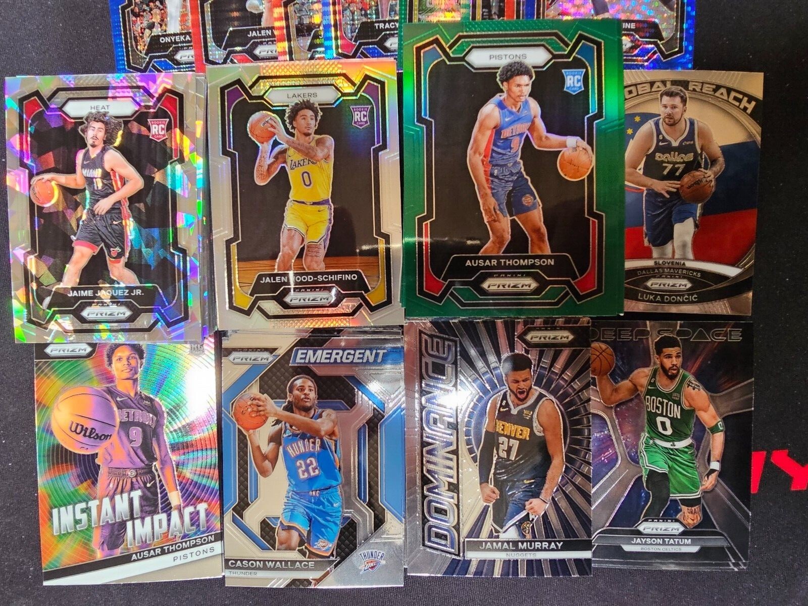4/6 price cut 2023-24 Prizm Basketball Silver, Green + Inserts Pick ...