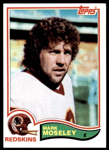 1982 Topps` Mark Moseley Washington Redskins #516 | eBay