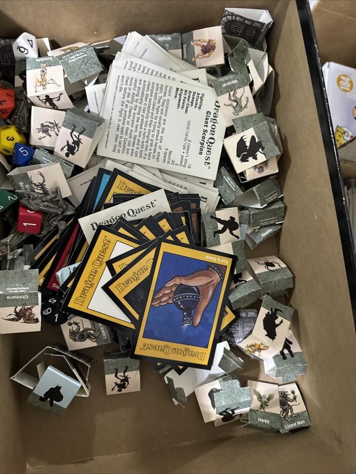 Dungeons & Dragons Dragon Quest Board Game TSR 1992 Unknown Complete | eBay