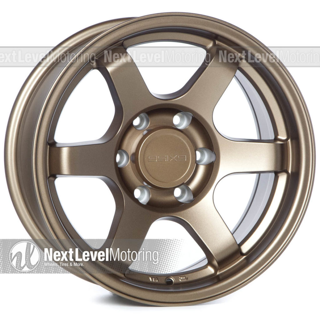 9SIX9 SIX-1 TRUCK 17x8.5 6x139.7 -10 MATTE BRONZE TE37 STYLE WHEEL FITS ...