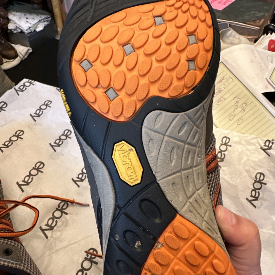 Merrell Boulder Trail Vibram Running Shoes Barefoot J39393 Sneakers ...