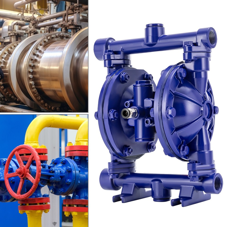 Air-Operated Diaphragm Pump, Pneumatic Double Diaphragm Pump | eBay ...