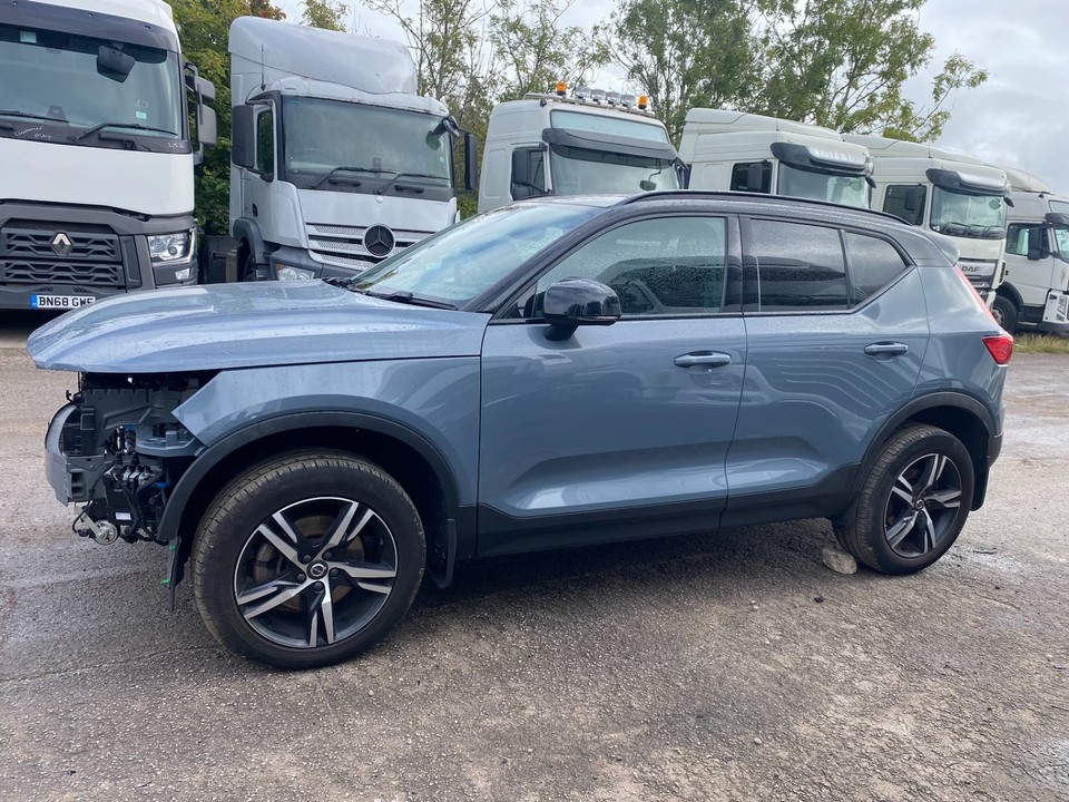 2021 VOLVO XC40 SUV B4 R-DESIGN MHEV HYBRID ELECTRIC DAMAGED SALVAGE ...