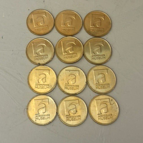Vintage Wells Fargo Anchorage Museum Alaska Parking Token Lot of 12 | eBay