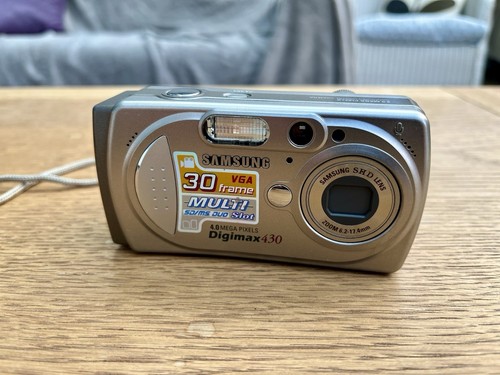 Samsung Digimax 430 4.0MP Digital Camera (Tested/Working) | eBay UK