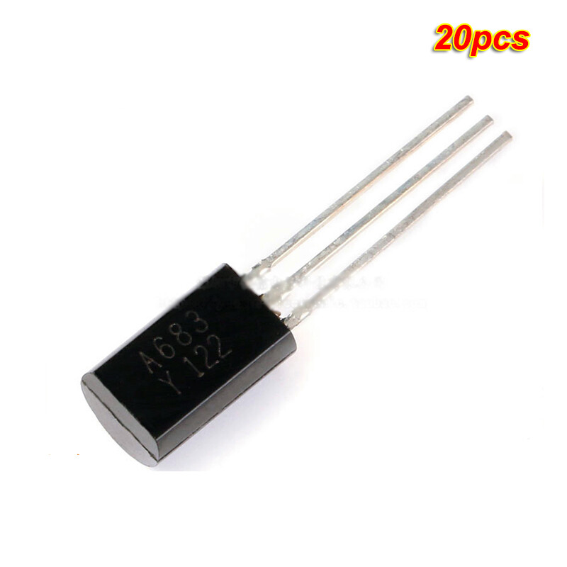 20pcs DIP Transistors 2SA683 A683 low power 1A/30V TO-92L Triode | eBay