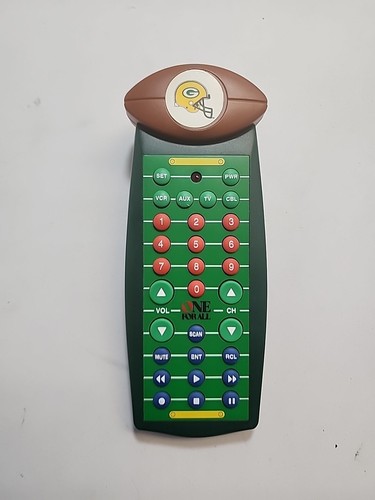One For All URC-2041 Green Bay Packers Team NFL Universal Remote ...