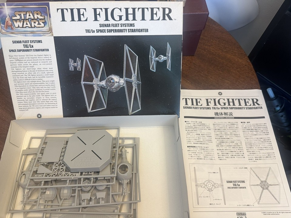 Fine Molds 1/72 Star Wars TIE FIGHTER SW-2 Plastic Model Kit (sold as a ...