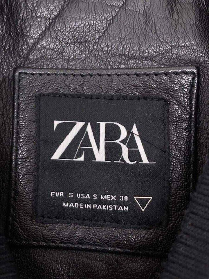ZARA ZARA Baseball jacket S Leather BLK Japan | eBay