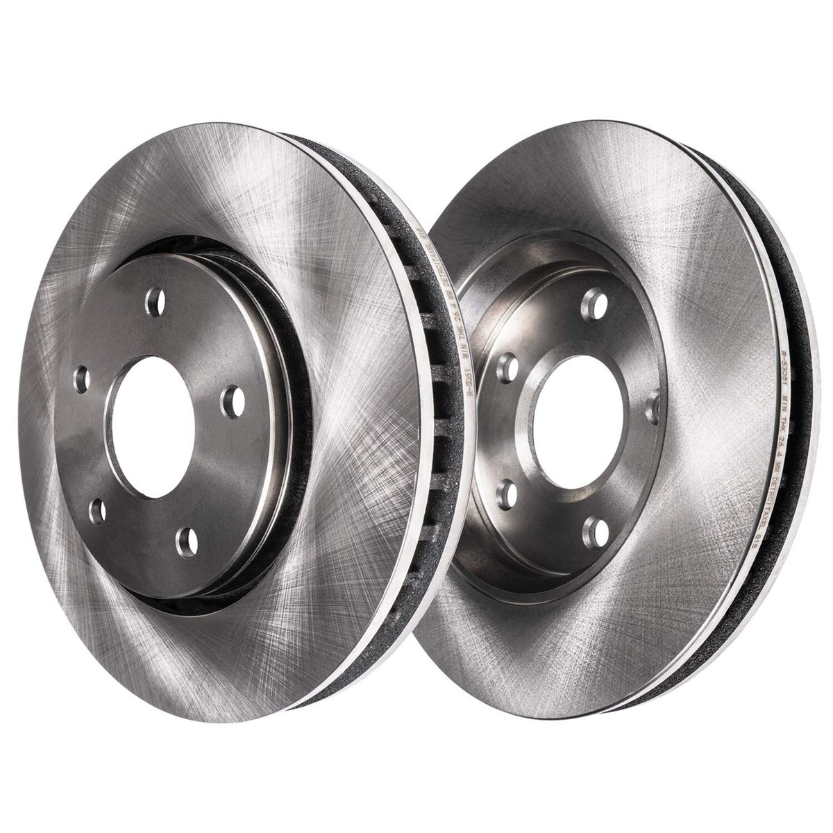 Front Brake Rotors 355mm Front And 350mm Rear Drilled Brake Rotors For ...