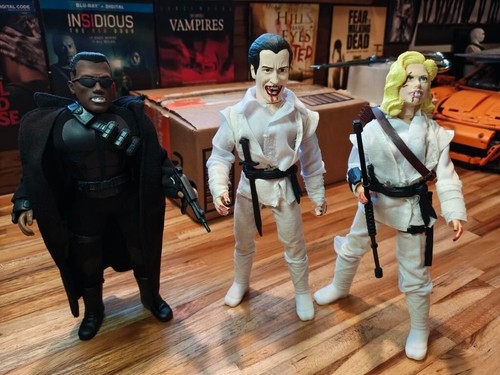Custom Blade & Vampires 8 inch action figures set built on new Mego ...
