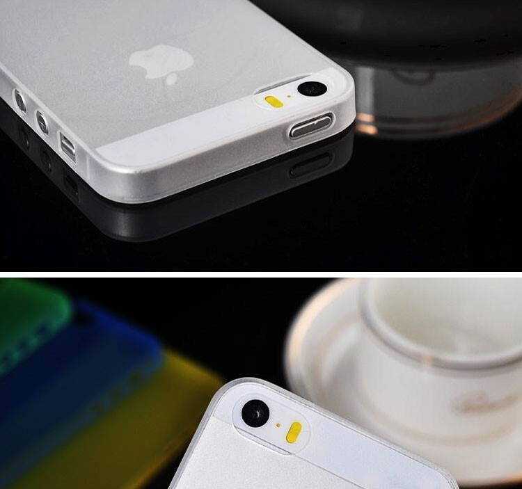 Apple Iphone 5 Housse Étui Blanc Extra Fin 0,3 mm (A1428) | eBay