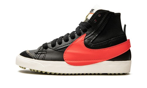 NEW Nike Blazer Mid '77 Jumbo Black Crimson Red DD3111-001 Men's Sz 10 ...