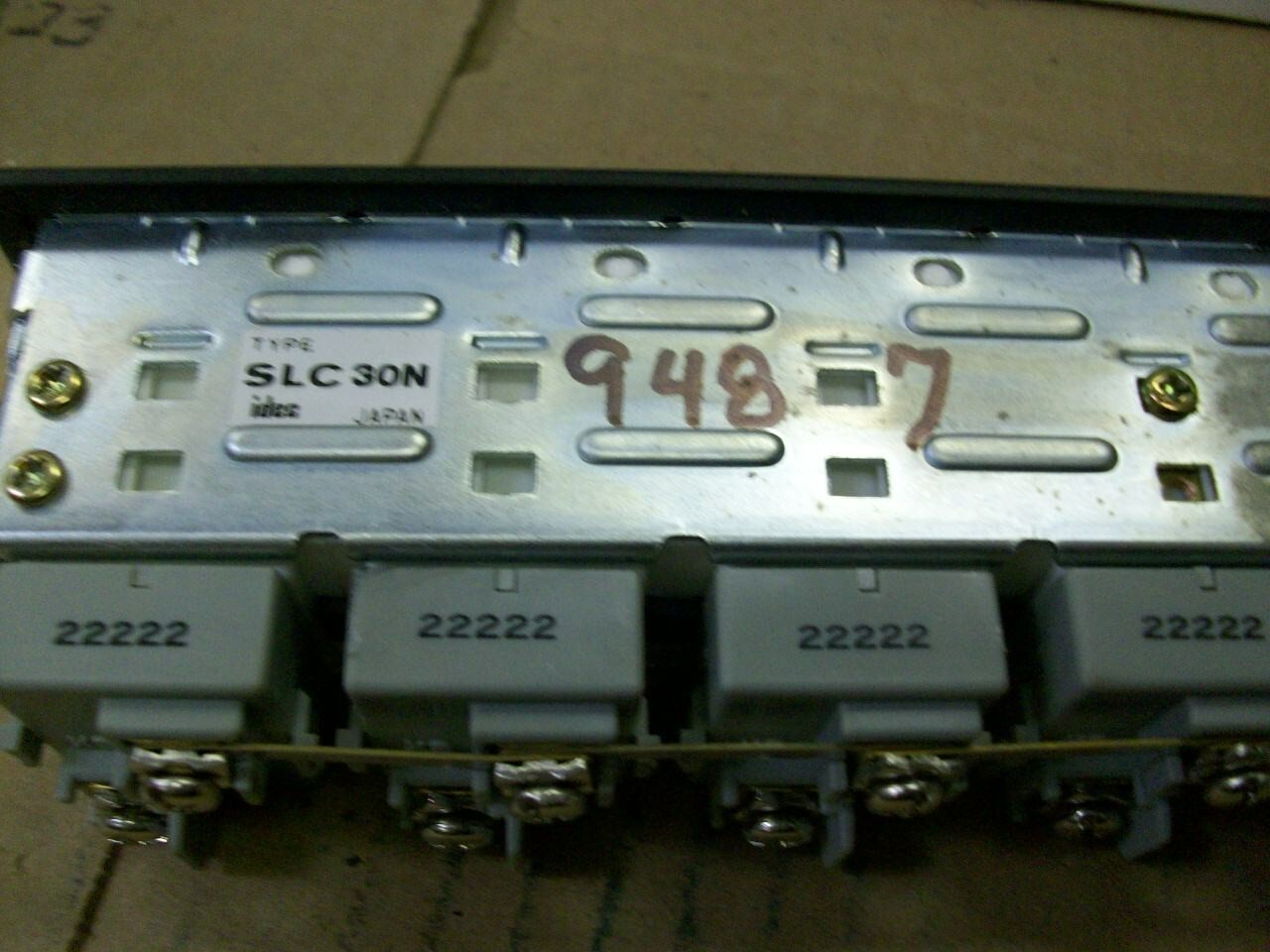 IDEC SLC 30N INDICATOR BLOCK DC24V LED 8 SPOT | eBay