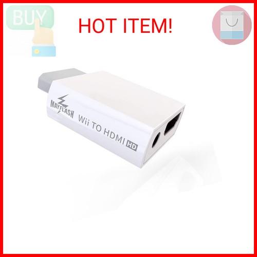 MAYFLASH Wii to HDMI Converter 1080P for Full HD Device, Wii HDMI ...