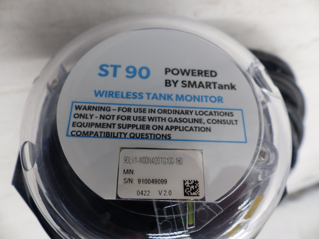 SMARTANK 90LV1-W00N4/20TG100-180 ST90 WIRELESS TANK LEVEL MONITOR ...