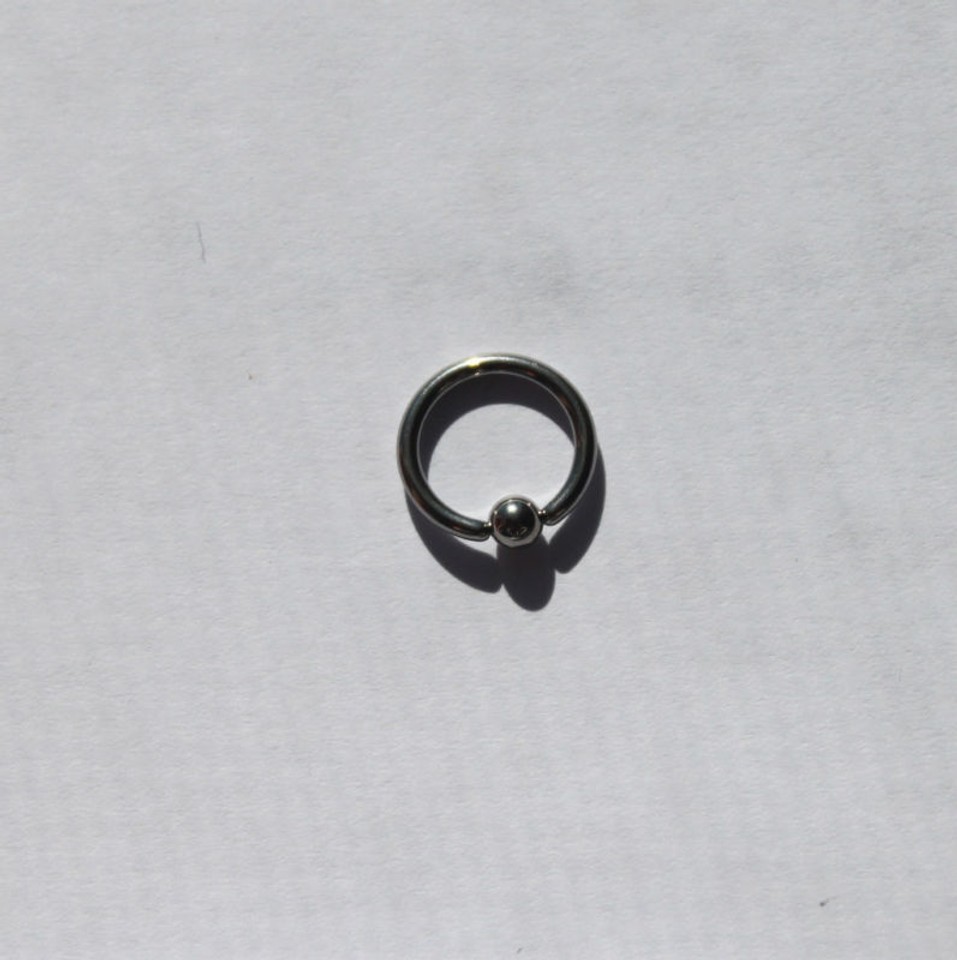 16g CBR Captive Bead Ring Body Piercing Stainless Steel | eBay