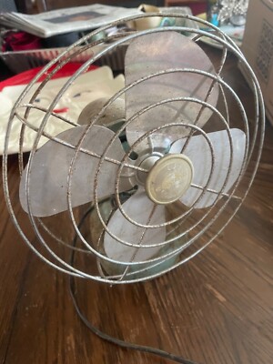 Antique Eskimo Desk Fan, Model 081002 McGraw Edison Company RARE | eBay