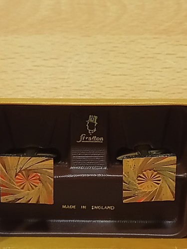 Vintage stratton cufflinks box - Gem