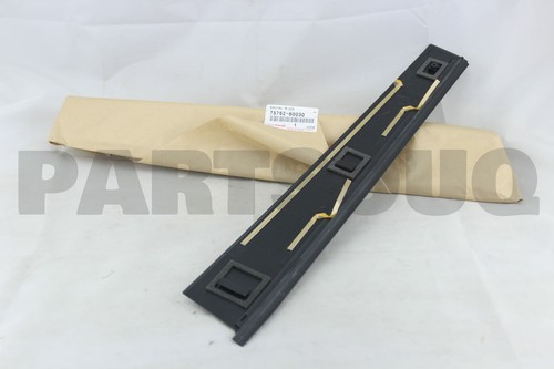 7576260030 Genuine Toyota MOULDING, REAR DOOR WINDOW FRAME, FRONT LH ...