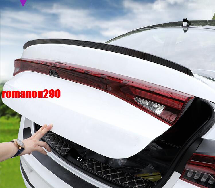 For Kia K5 2021 ABS Rear Door Tail Trunk Spoiler Wing Lip Carbon Fiber ...