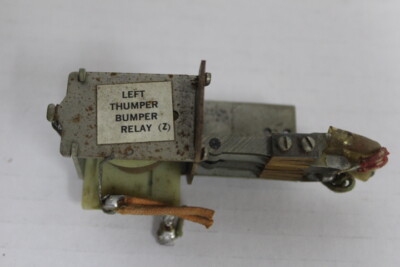 BALLY DIXIELAND Pinball Machine USED LEFT THUMPER BUMPER RELAY | eBay