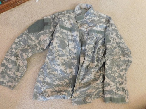 US MILITARY ARMY ACU TOP COAT SIZE MEDIUM-REGULAR | eBay