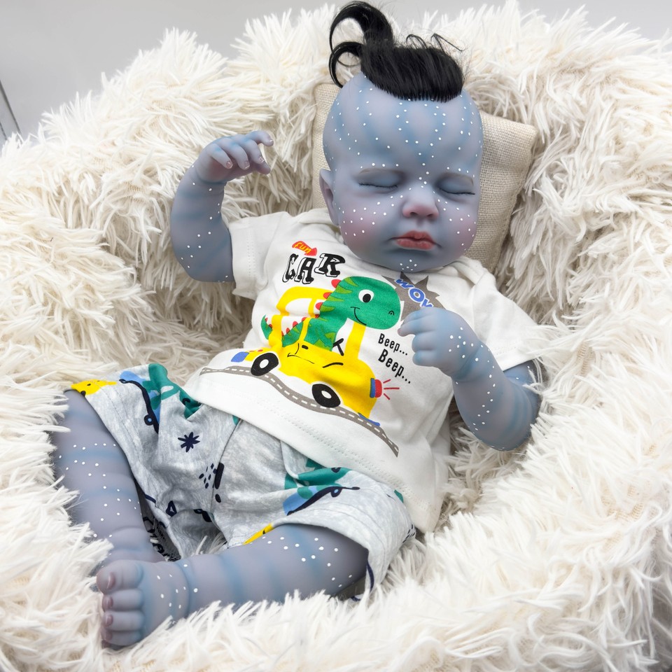 Avatar Sleeping 20" Reborn Baby Dolls Newborn Cloth Body Realistic ...