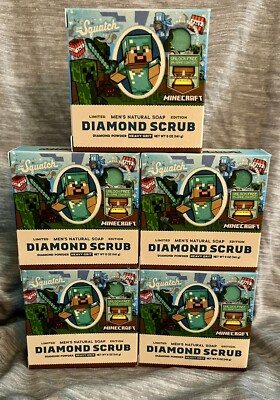 Dr. Squatch Minecraft DIAMOND SCRUB Limited Edition 5 Bricc Bundle🔥* | eBay